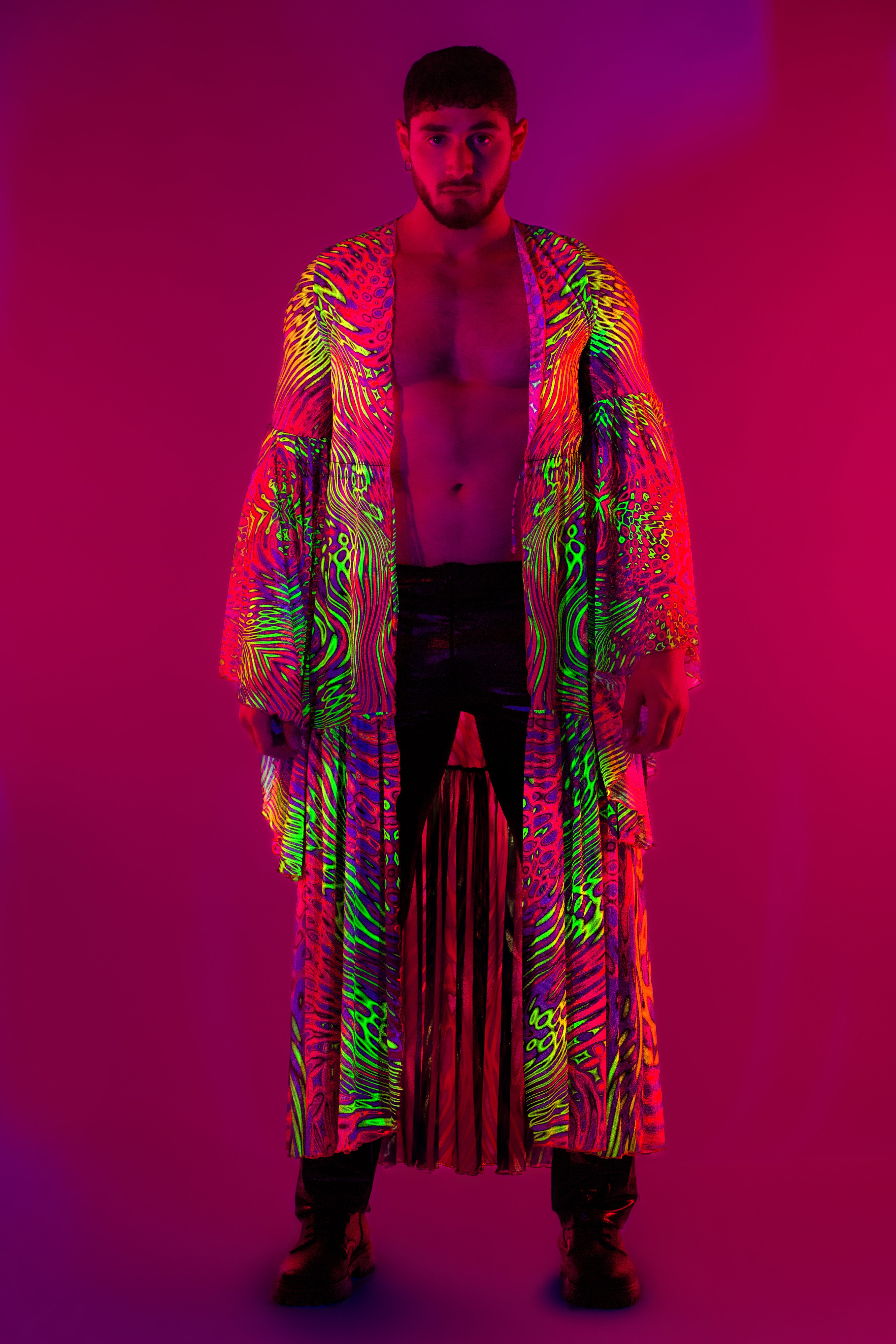 Acid Tracks Unisex Mesh Duster – BADINKA