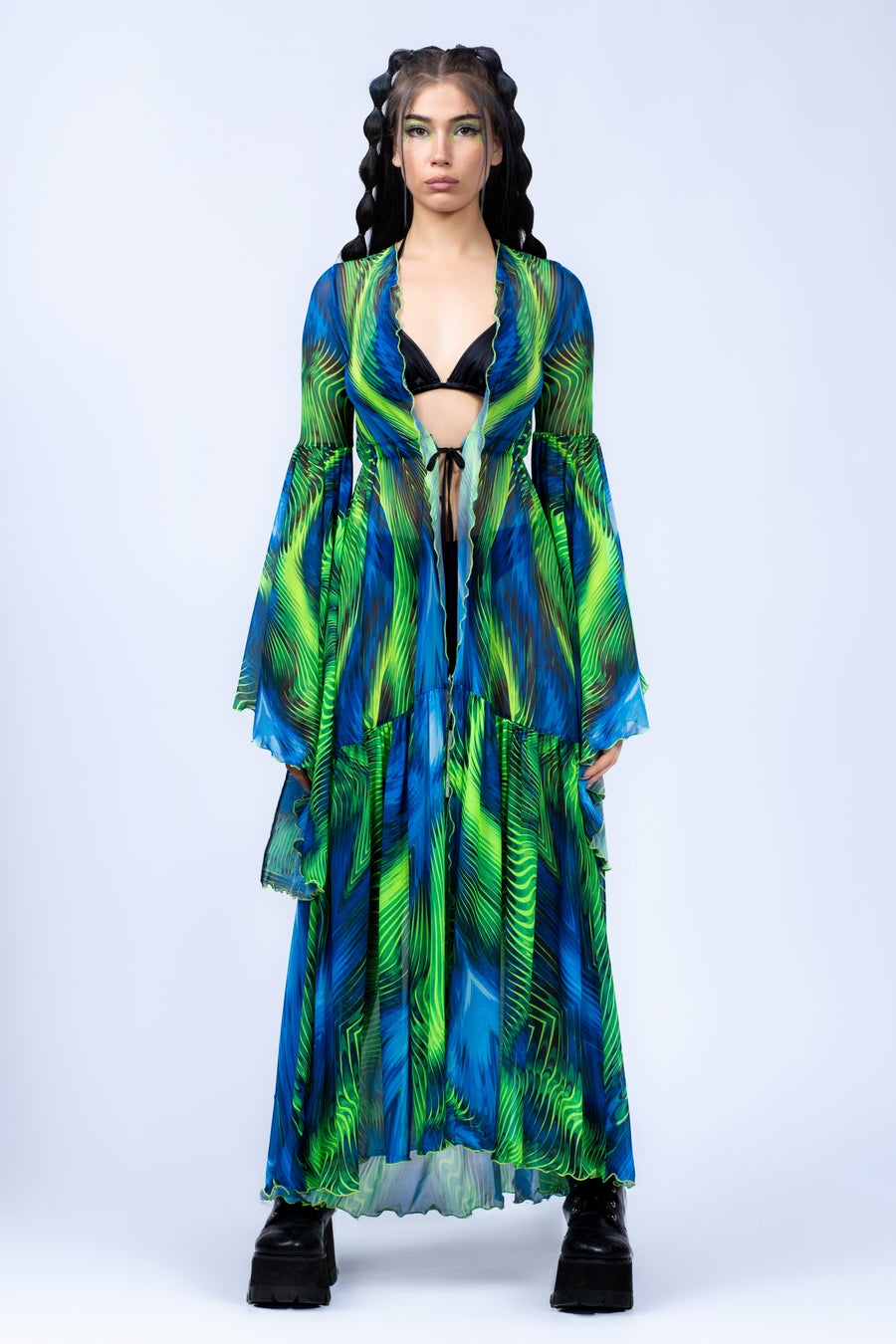 Under The Radar Unisex Mesh Duster - BADINKA