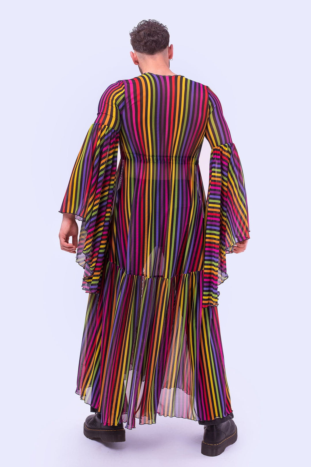 Refraction Unisex Mesh Duster - BADINKA