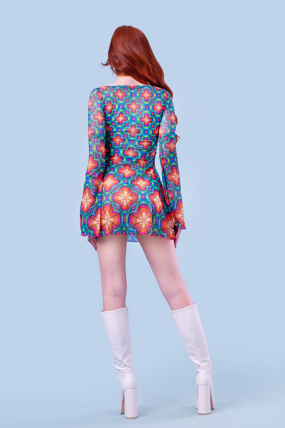 Instant Crush Mesh Mini Dress - BADINKA